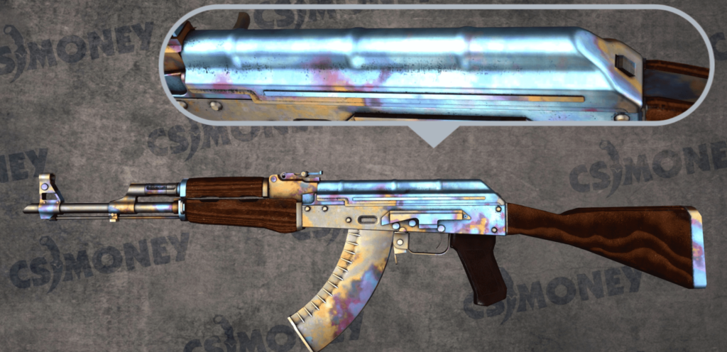 AK-47 Seed Pattern 179 - CS2 Blue Gem