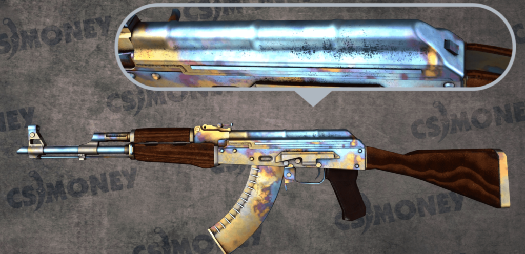AK-47 Seed Pattern 387 - CS2 Blue Gem