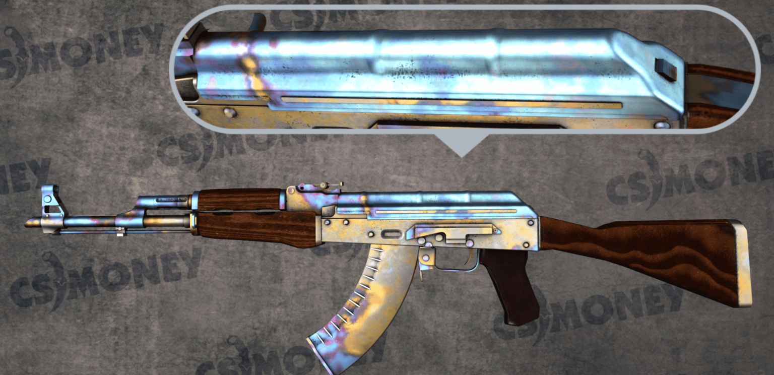 AK 47 Seed Pattern 661 CSGO Blue Gem