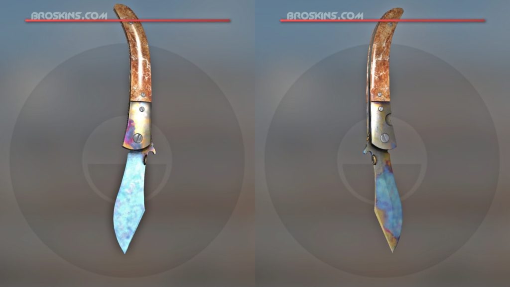 Navaja Seed Pattern 839 - CS2 Blue Gem