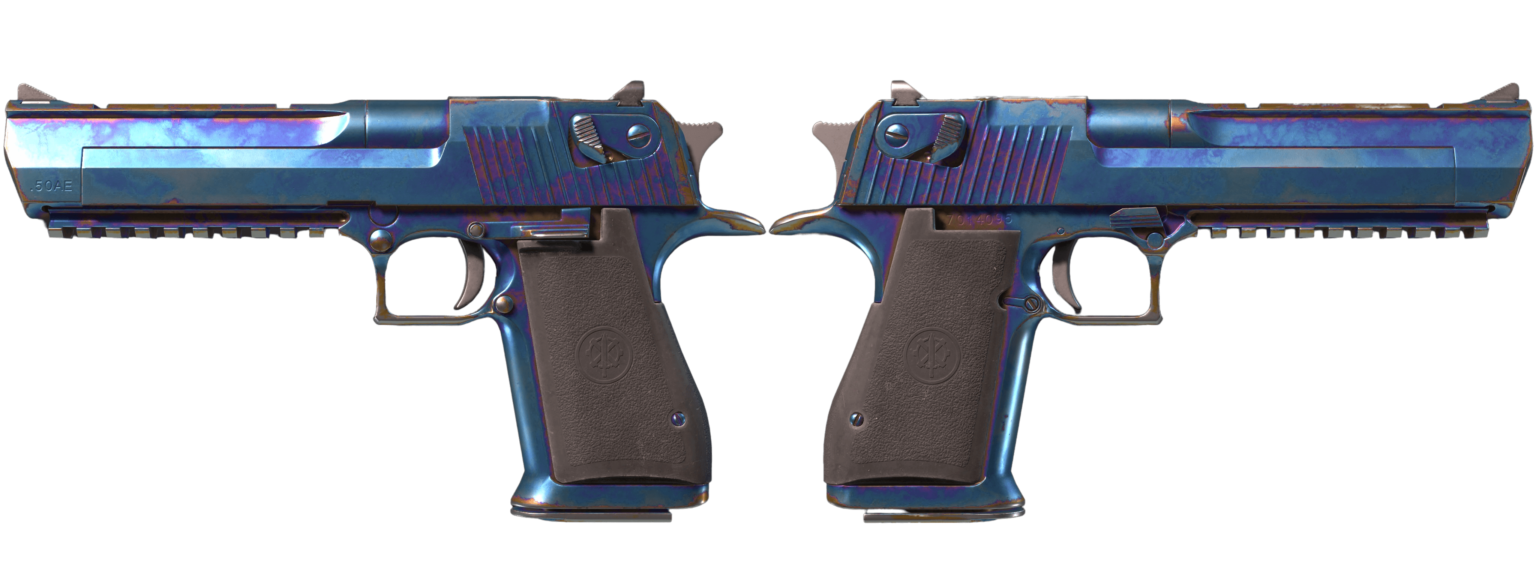 Desert Eagle Heat Treated | Best Rare Blue Pattern CS2 Skin